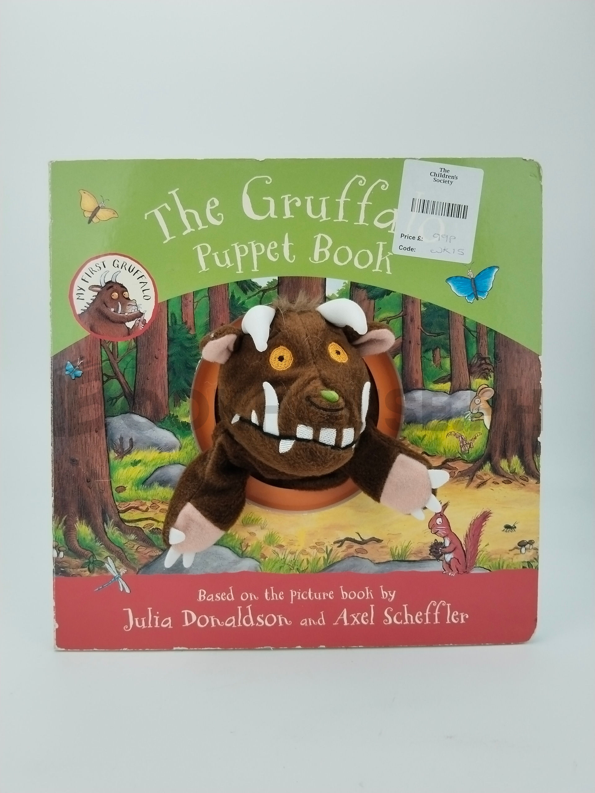 My First Gruffalo: The Gruffalo Puppet Book by Julia Donaldson ...