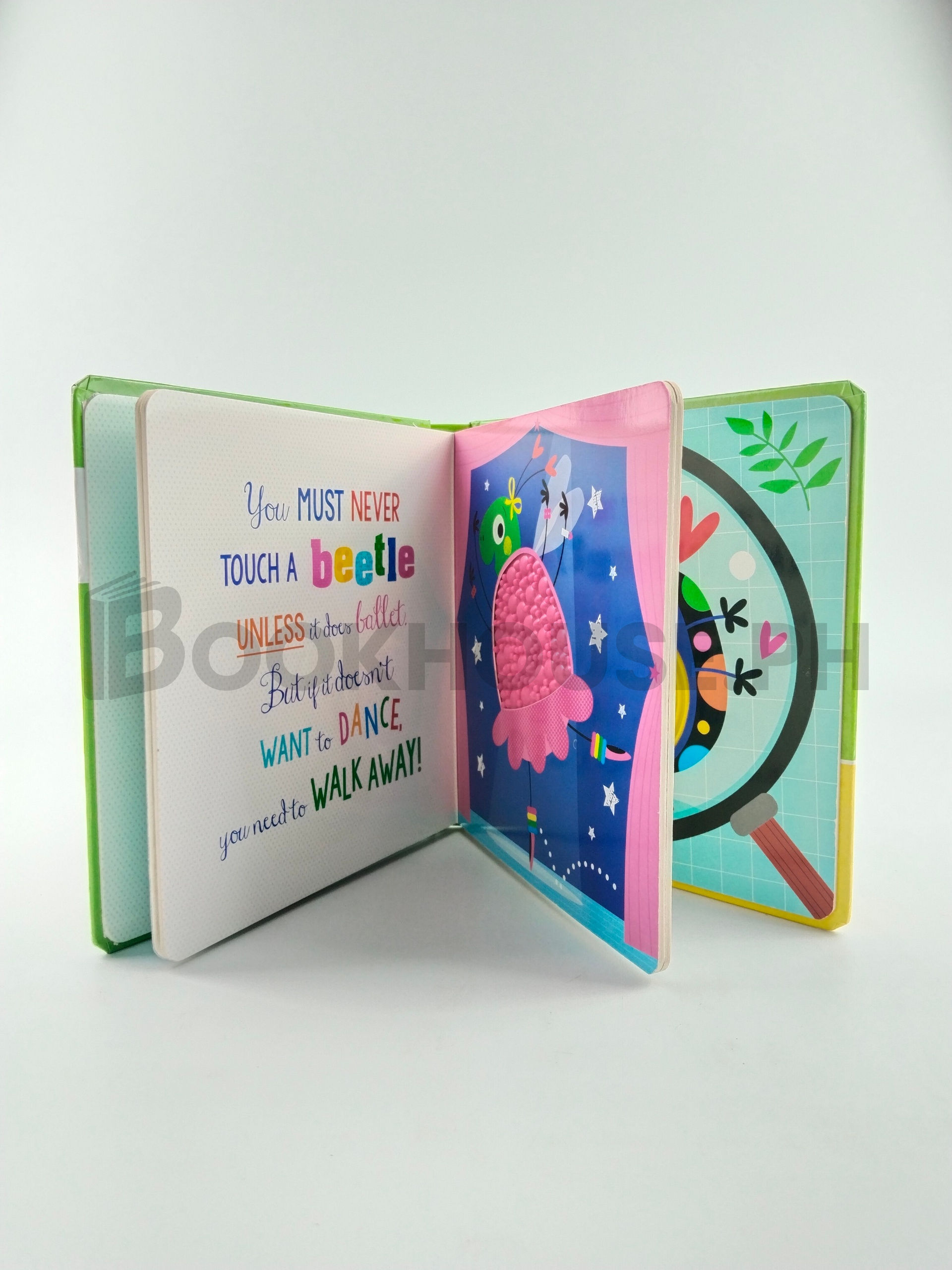 Never Touch A Spider! by Rosie Greening - Bookhouse.PH