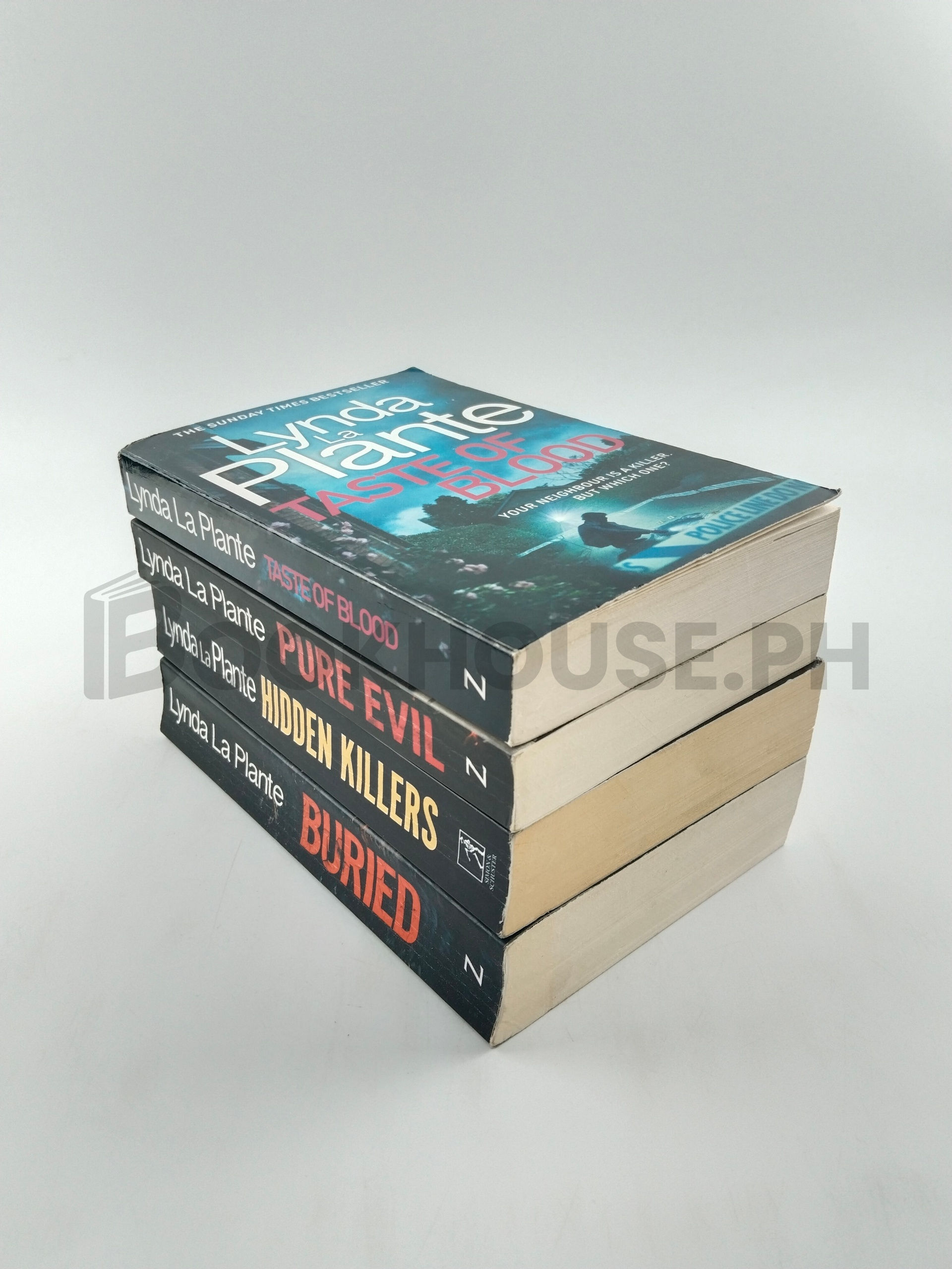 Taste Of Blood, Pure Evil, Hidden Killers, Buried by Lynda La Pante ...